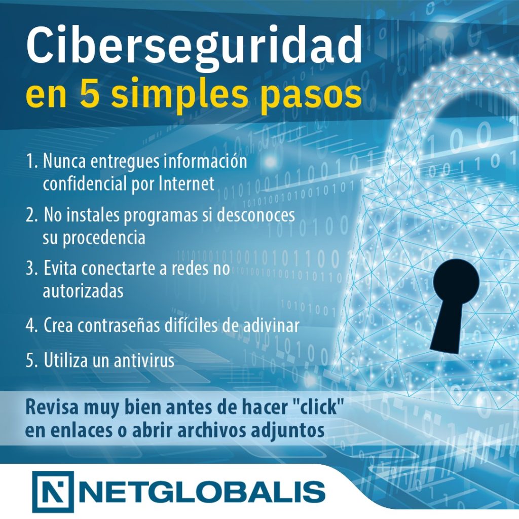 Ciberseguridad en 5 pasos – Netglobalis